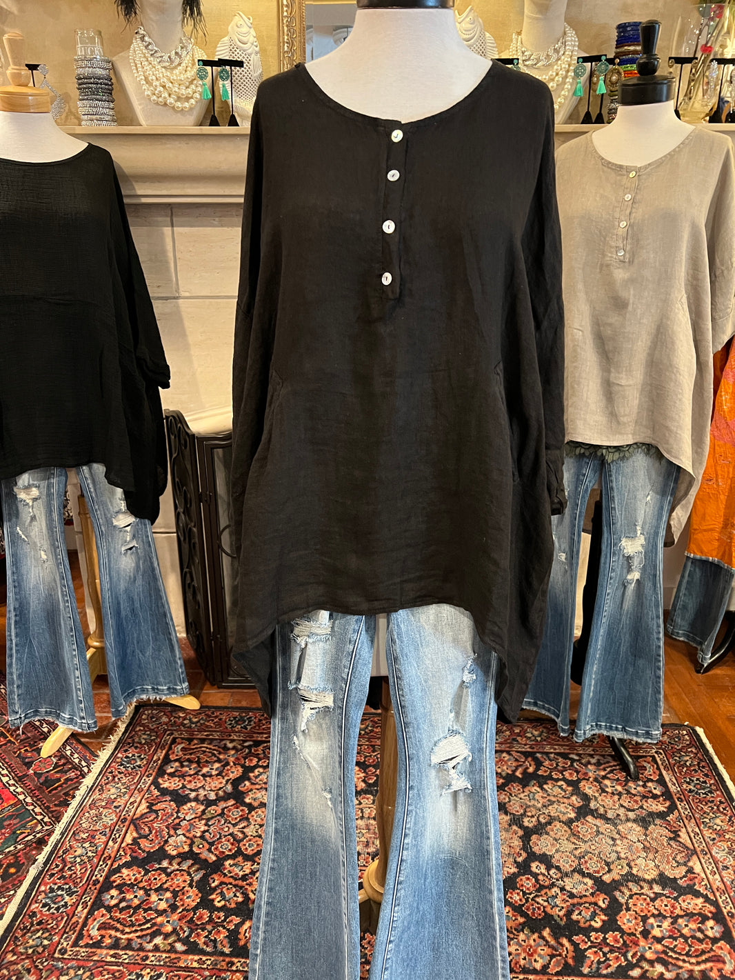 DUSTERS & TOPPERS – Page 4 – Chateau Bel Age Boutique